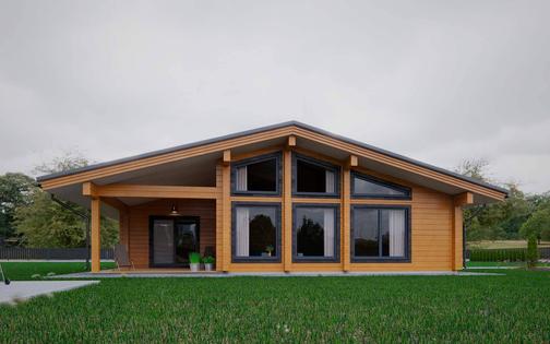 Premium prefabricated home kit - Yoho - 1550 ft² / 144 m²