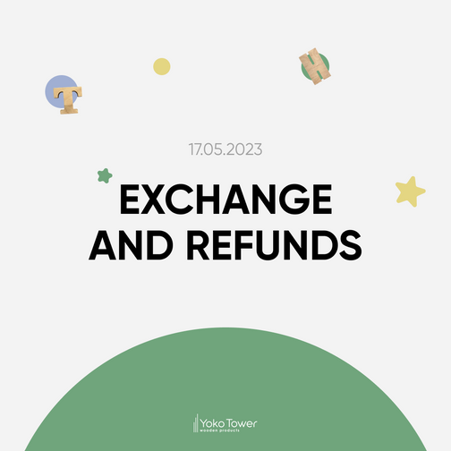Exchange and refunds