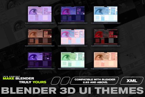 Blender Themes Pack