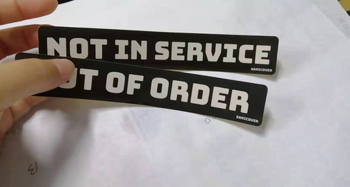 Out-of-Order Labels in USA | Urinal Covers.com