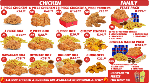Our Menu