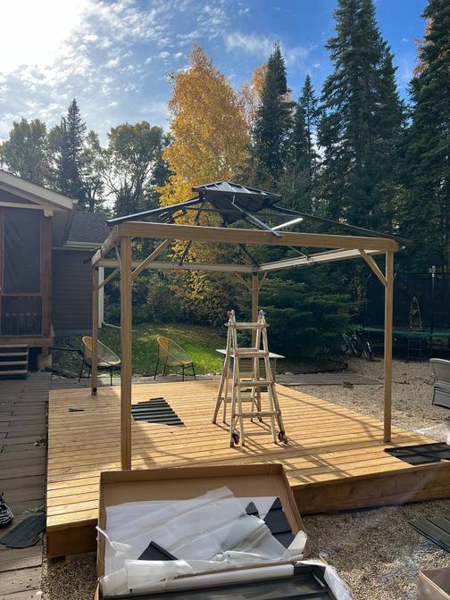 Gazebo Assembly - Full Installation