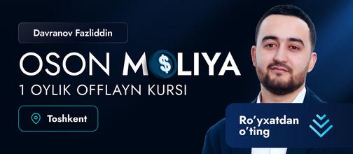 Oson Moliya sayti – PCG