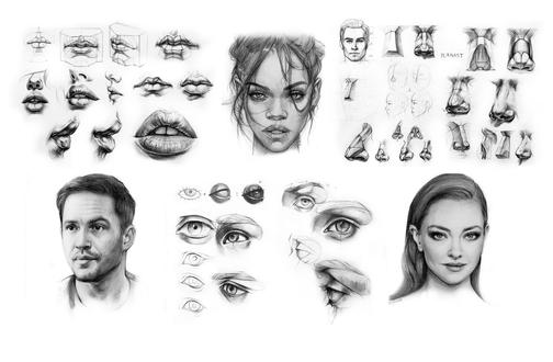 How to draw a realistic pencil portrait