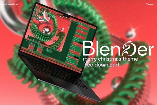 [Christmas] Blender Theme