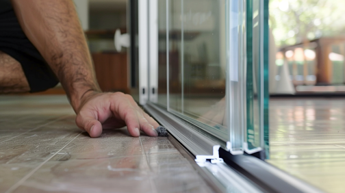 SLIDING GLASS DOOR BOTTOM TRACK REPLACEMENT TORONTO & GTA - RELIANCE ...