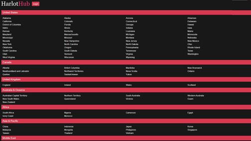 HarlotHub hookup site - professional escort and adult dating in a few ...